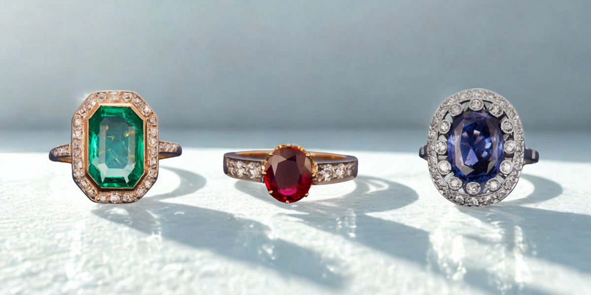 Saphir, Rubis, Emeraude, quelle pierre choisir ? - 58 Facettes
