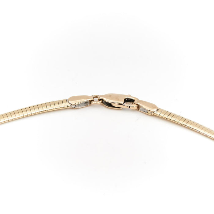 Collier Maille oméga Or jaune - 7953359601878 - 58 Facettes