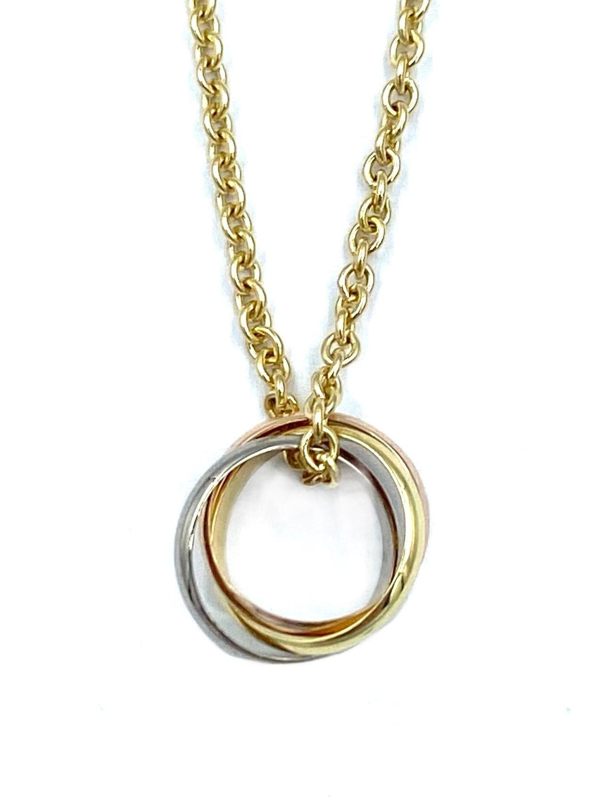 CARTIER. Collection Trinity, collier 3 ors 18K - 7936600146134 - 58 ...