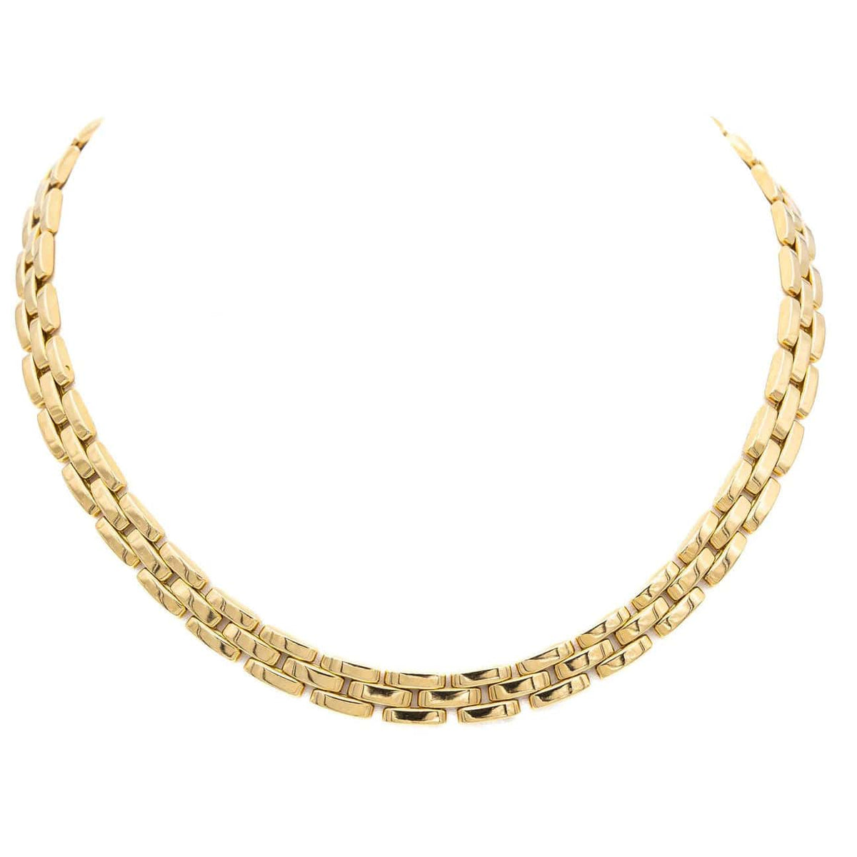 CARTIER - Collier Maille panthère Or jaune - 8677316362569 - 58 Facettes