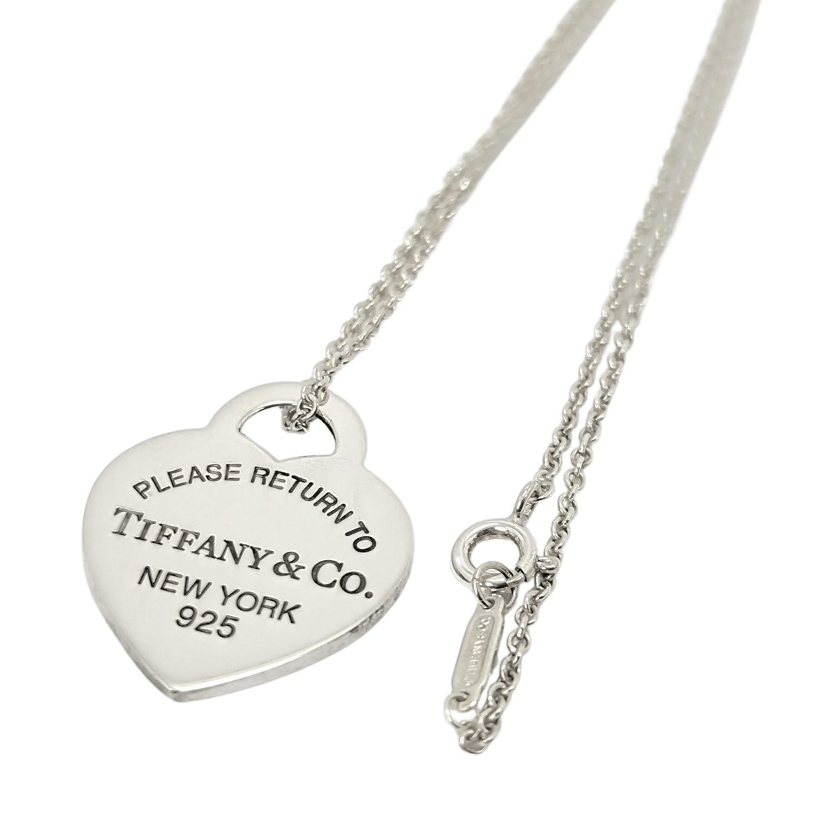 TIFFANY & CO - Pendentif "Please return to" argent - 8004124410070 - 58 ...
